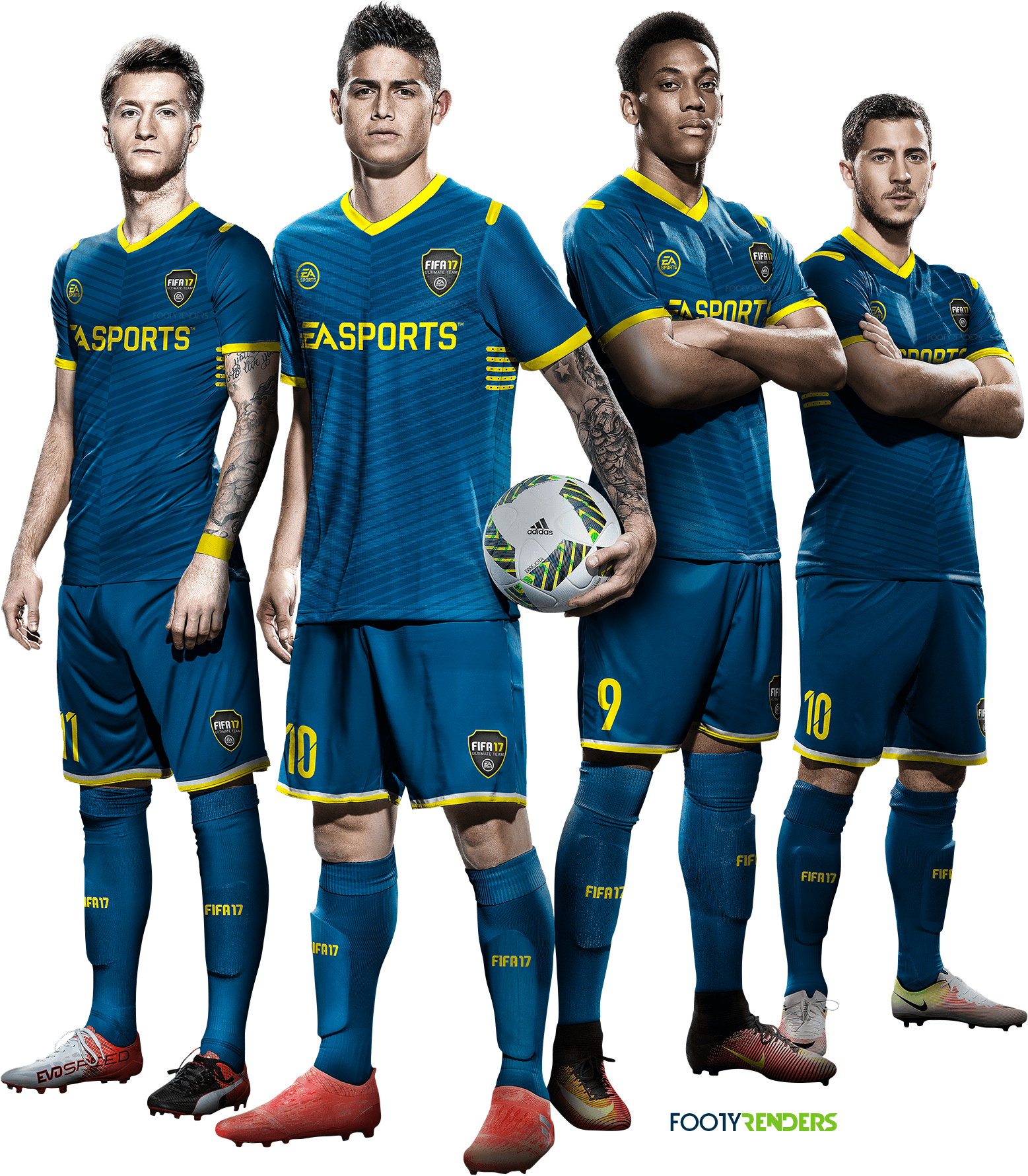 Fifa 17 Ultimate Team Cover Stars Render - Fifa 17 Ultimate Team Grand ...