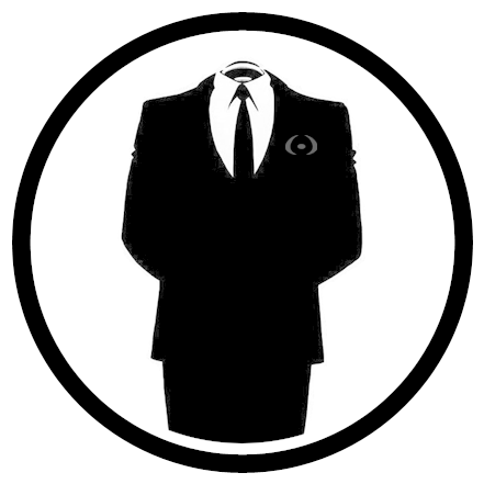 Anonymous Circle - Anonymous Icon Circle (464x464), Png Download