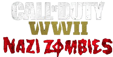 Cod Ww2 Nazi Zombie Logo - Calligraphy (521x379), Png Download