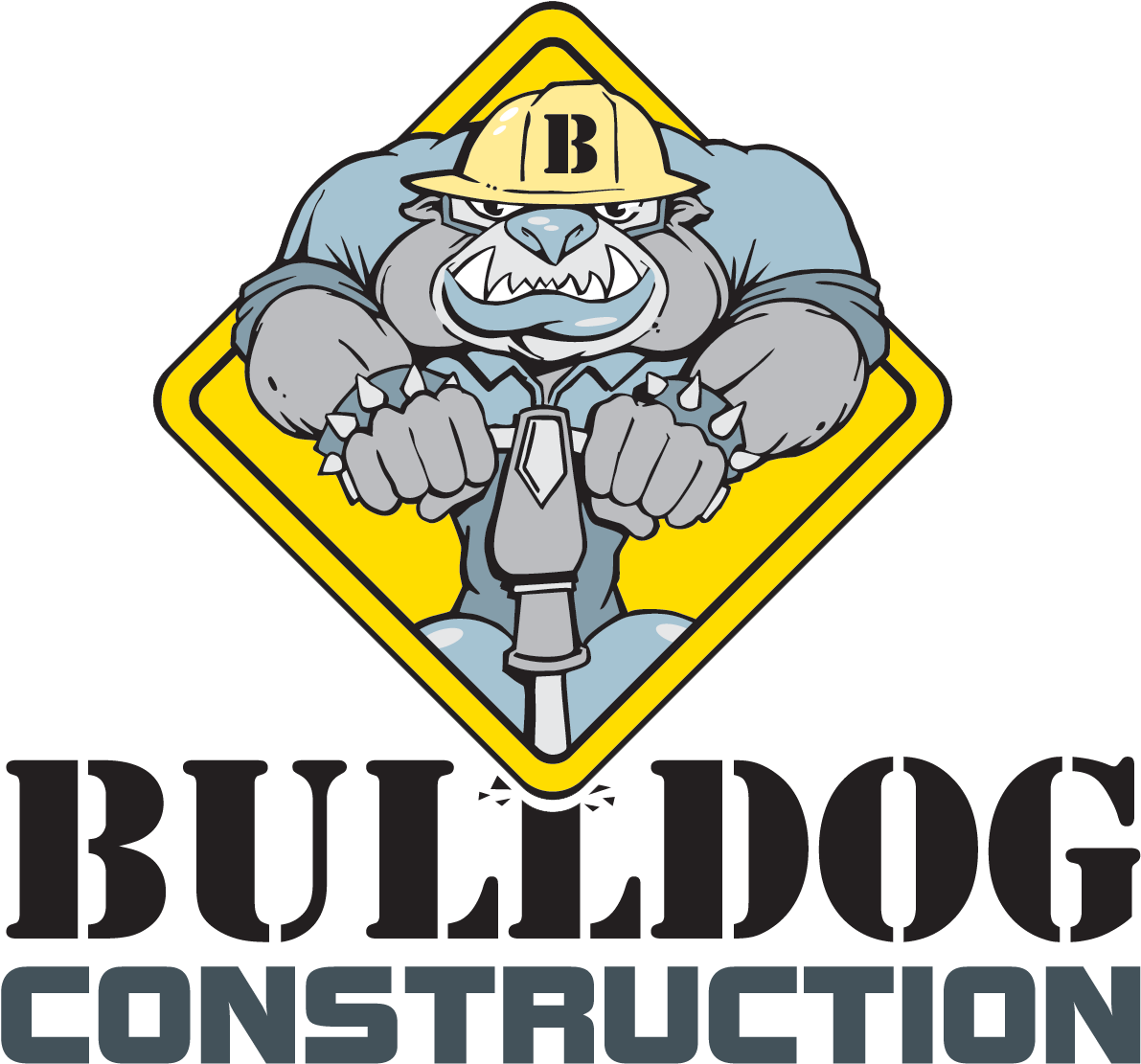 Download Bulldog Construction Logo | Transparent PNG Download | SeekPNG