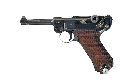 Liger - Luger P08 (440x280), Png Download