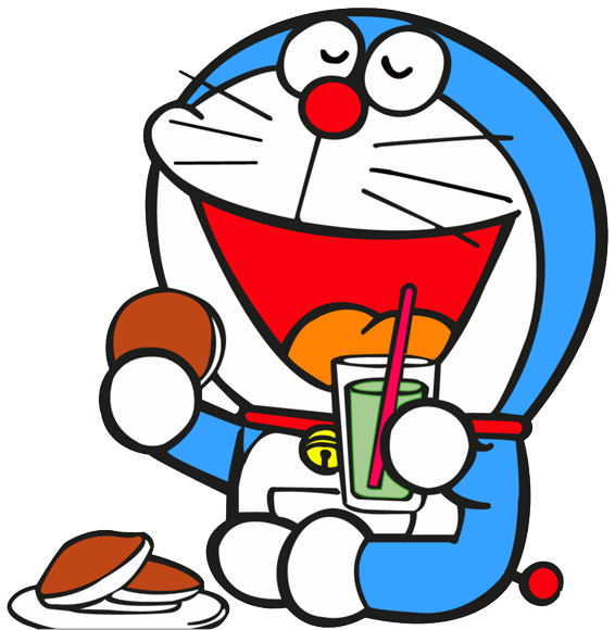 Download Doraemon Transparent Png - Doraemon With Dora Cake ...