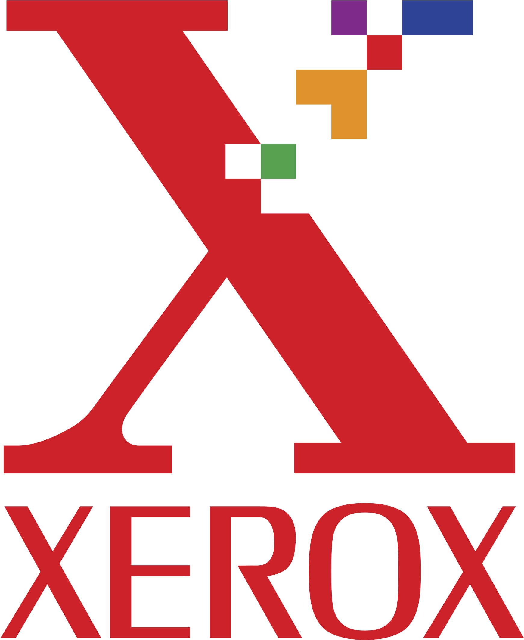 Xerox Logo Png Transparent - Xerox Logo (2400x2400), Png Download