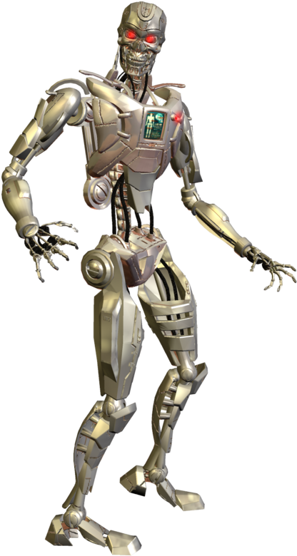 Terminator Png - Robot Gigante Gif Png (800x817), Png Download