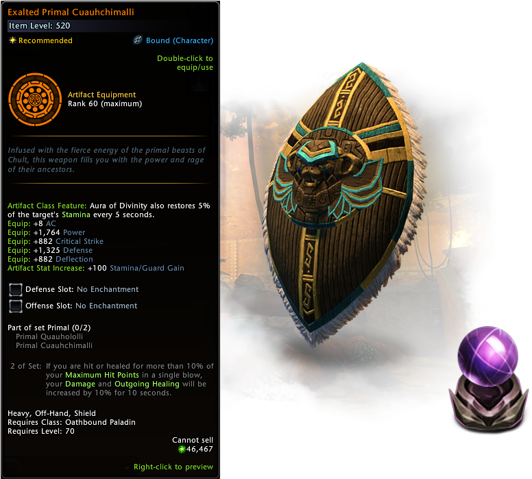 Exalted Primal Weapon (818x698), Png Download