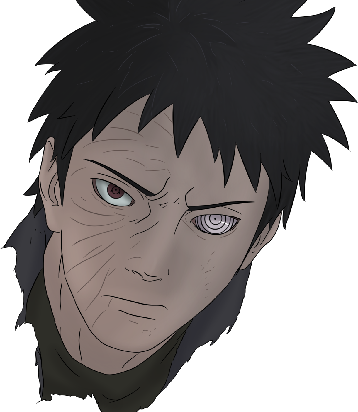 Obito Uchiha From The Naruto (1494x1406), Png Download