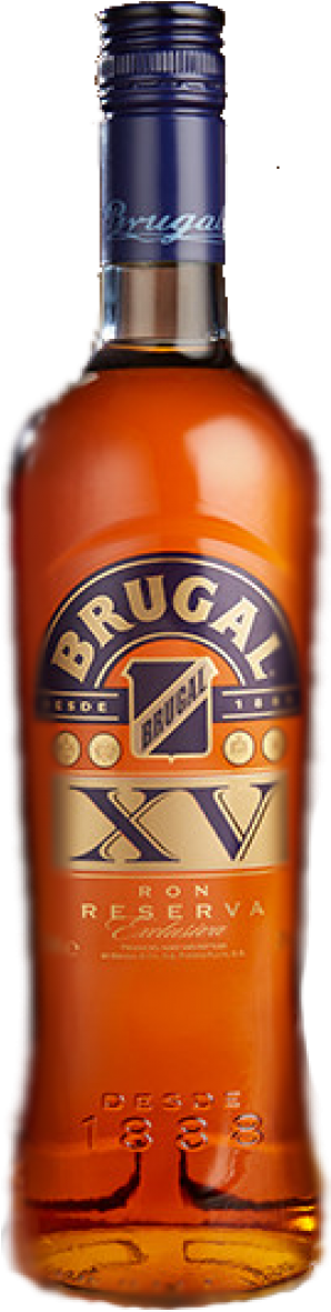 Brugal Xv Ron Reserva Exclusiva Rum 38%, 0,7l (900x1200), Png Download
