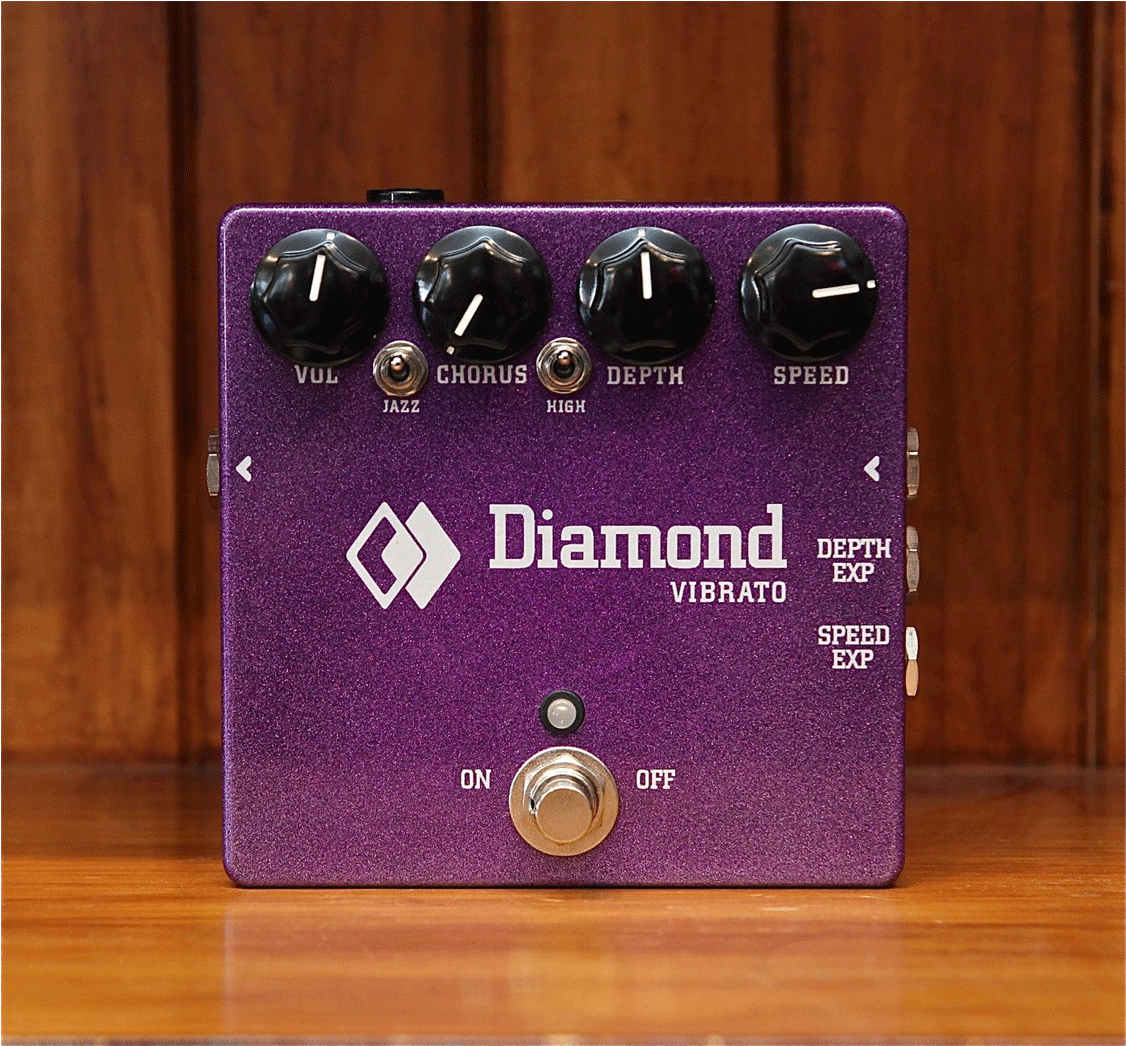 Effects Diamond Vib-1 Vibrato Pitch Modulation Pedal (1125x1500), Png ...