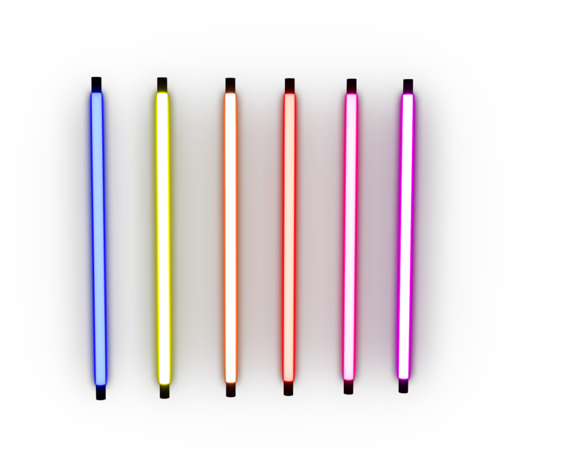 Neon Lights Png - Plastic (1191x670), Png Download
