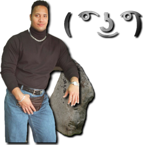 Download My Edit 80s Png Transparent The Rock Dwayne Johnson ...