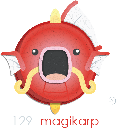 Download Magikarp - Cartoon | Transparent PNG Download | SeekPNG