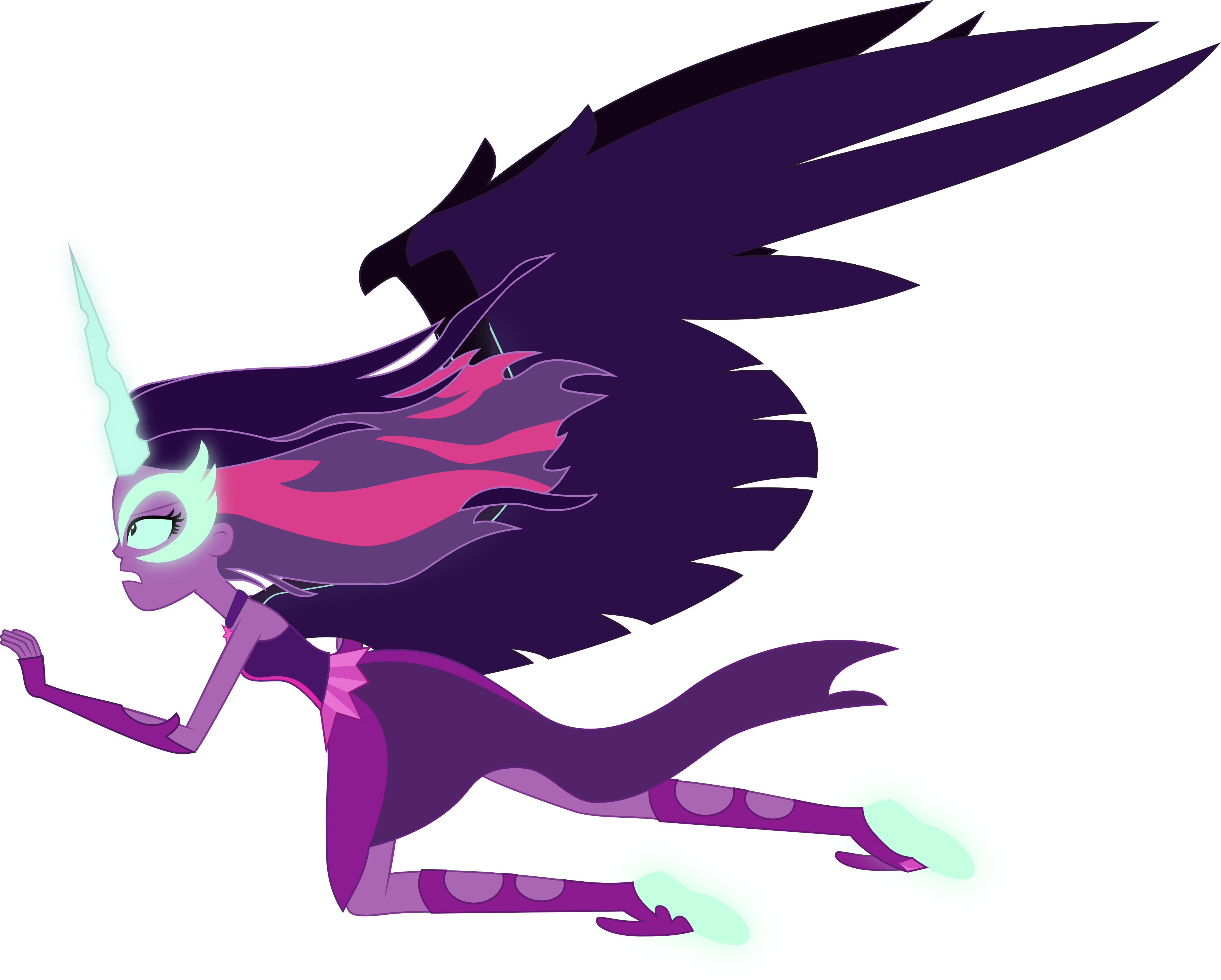 Magic Sparkles Png For Kids - Mlp Day And Night Background (4357x3496 ...