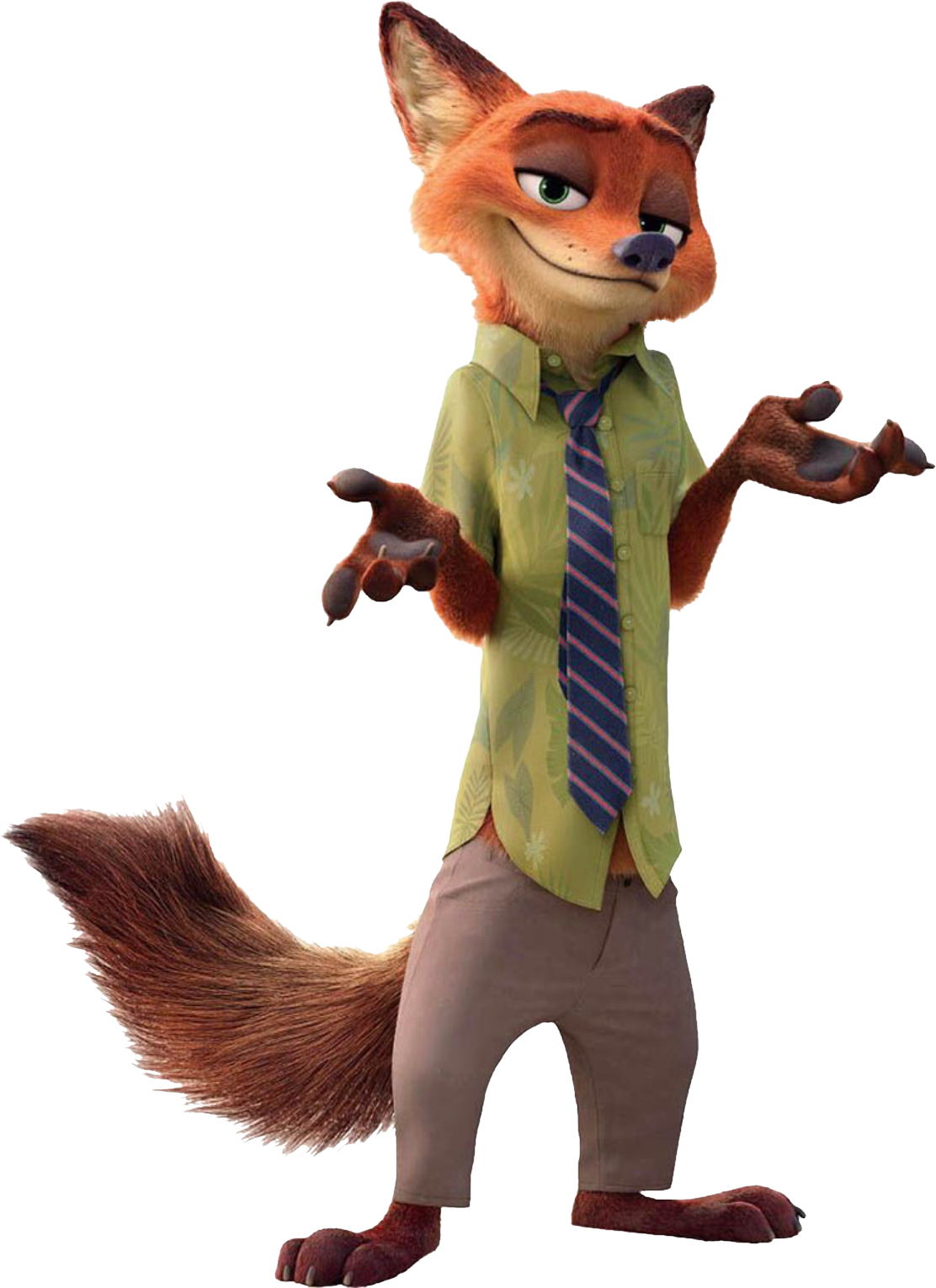 Nick Wilde (1112x1531), Png Download