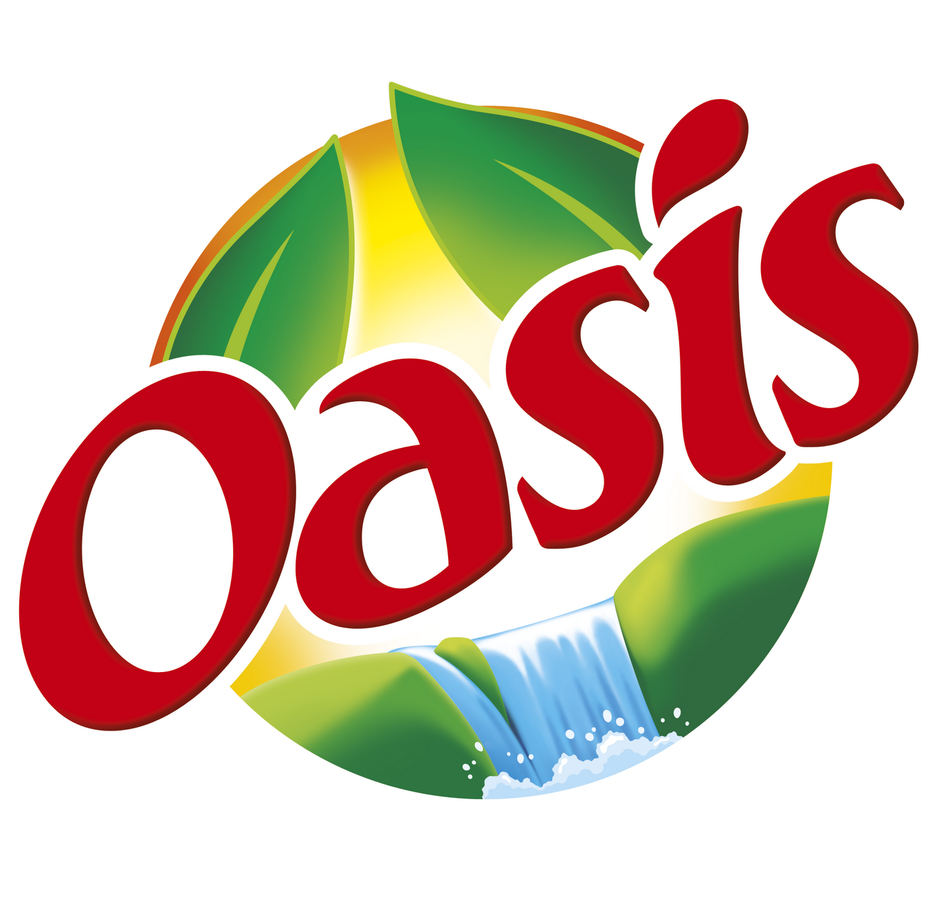 Newsb Red Bull Logo Png - Logo Oasis Tropical Png (1600x1390), Png Download