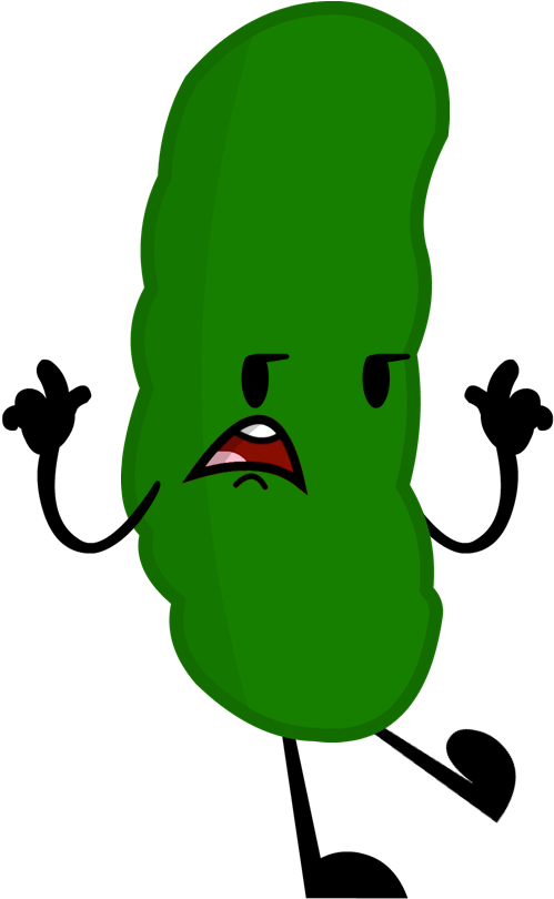 New Pickle Pose - Inanimate Insanity Pickle (563x812), Png Download