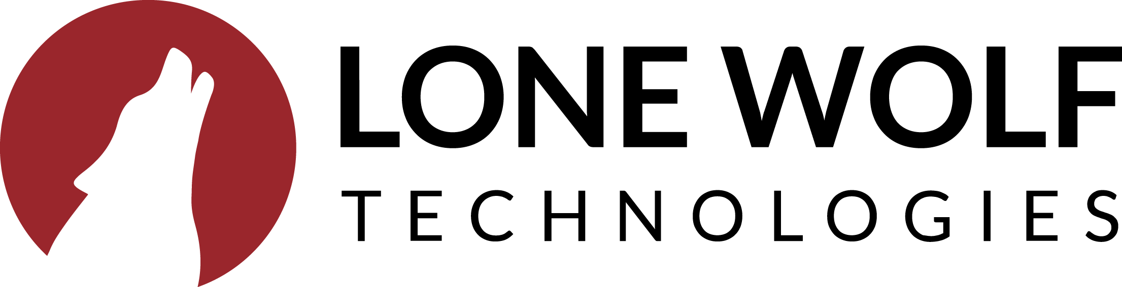 Lone Wolf Technologies Logo (2211x567), Png Download