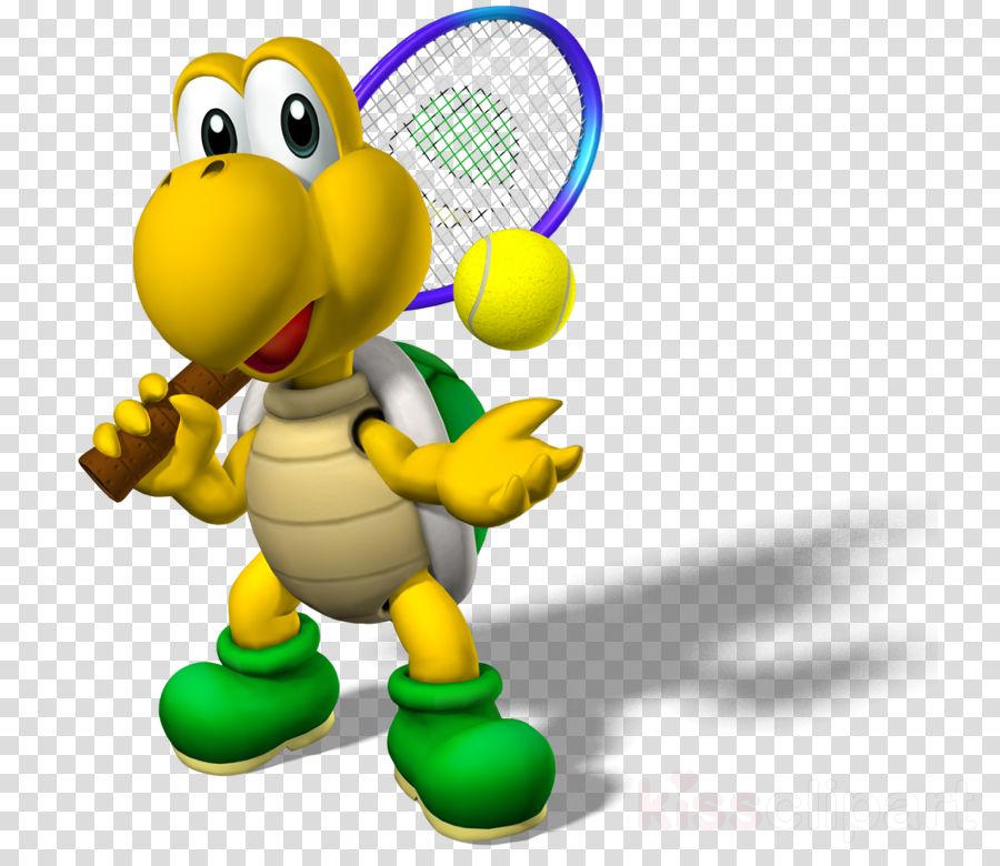Download Koopa Troopa Tennis Clipart Bowser Mario Power Tennis ...