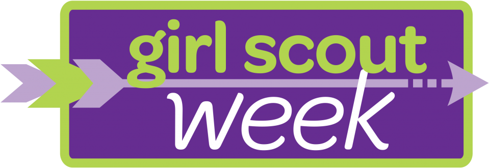 Girl Scout Week 2017 (1024x389), Png Download