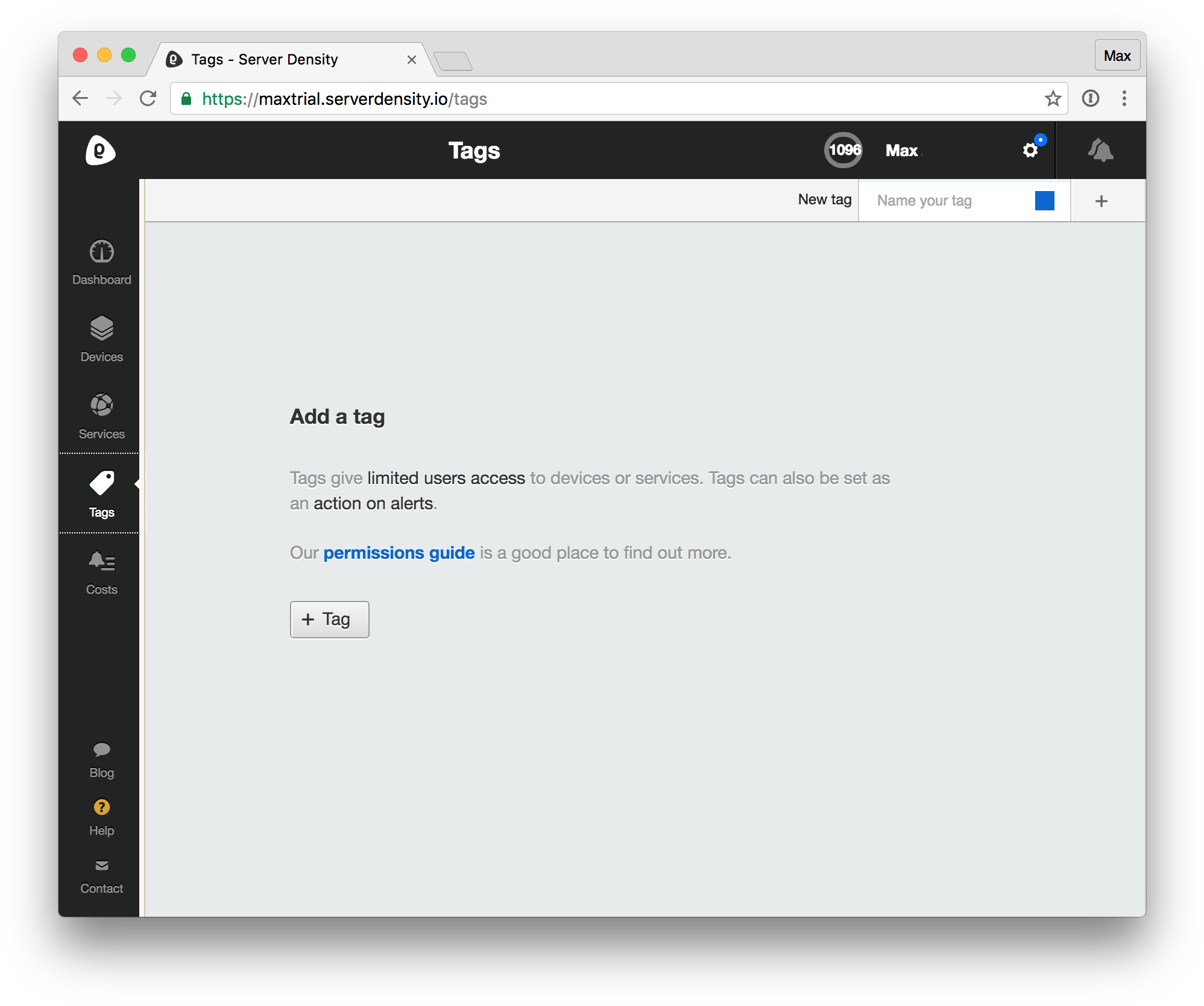 Start By Creating A New Tag From The Tags Menu On The (2028x1692), Png ...