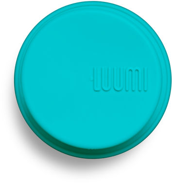 Image Of A Blue Luumi Lid (580x580), Png Download