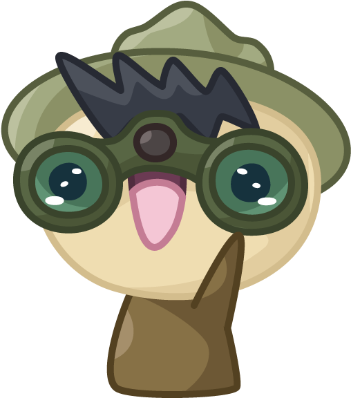 Bird Watching Yoshi (700x700), Png Download