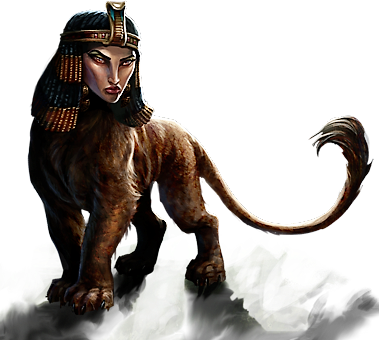 Sphinx Pm - Sphinx From Harry Potter (379x340), Png Download