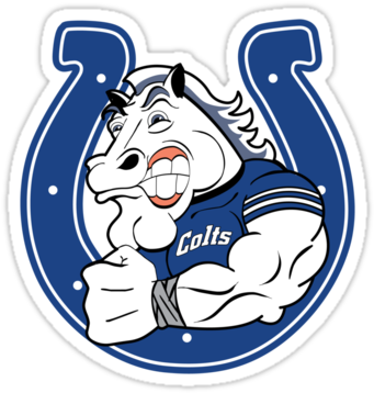 Football Cartoon Pics - Colts Football T Shirts (375x360), Png Download