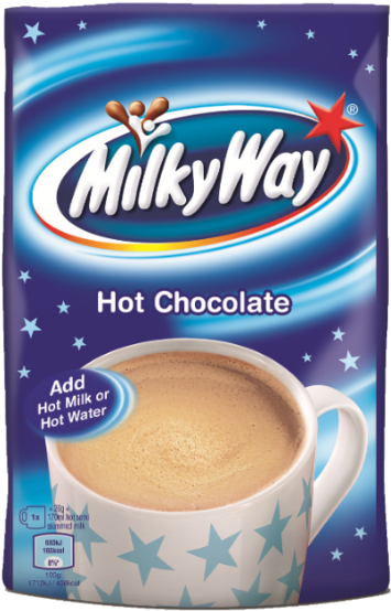 Milky Way Hot Chocolate 140g (600x600), Png Download