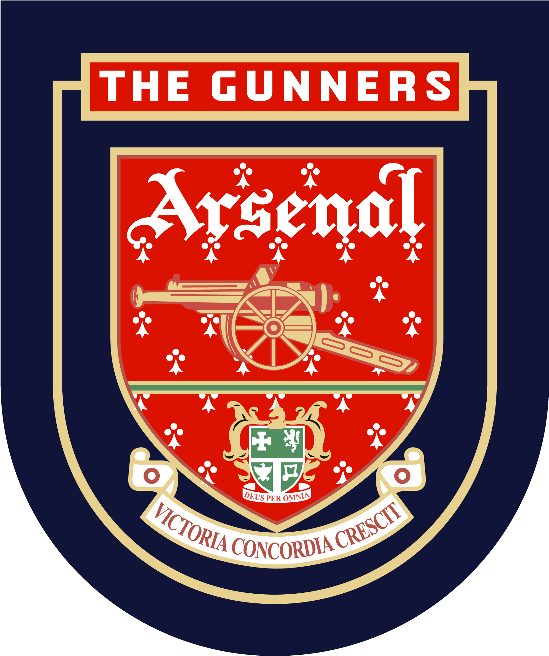 Download Arsenal Fc Emblem - Old Arsenal | Transparent PNG Download ...