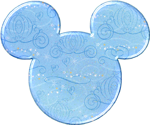 Download Cinderella Mickey Ears - Baby Mickey Head Blue | Transparent ...