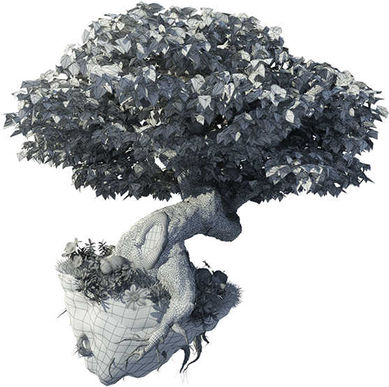 Fantasy Tree (600x610), Png Download