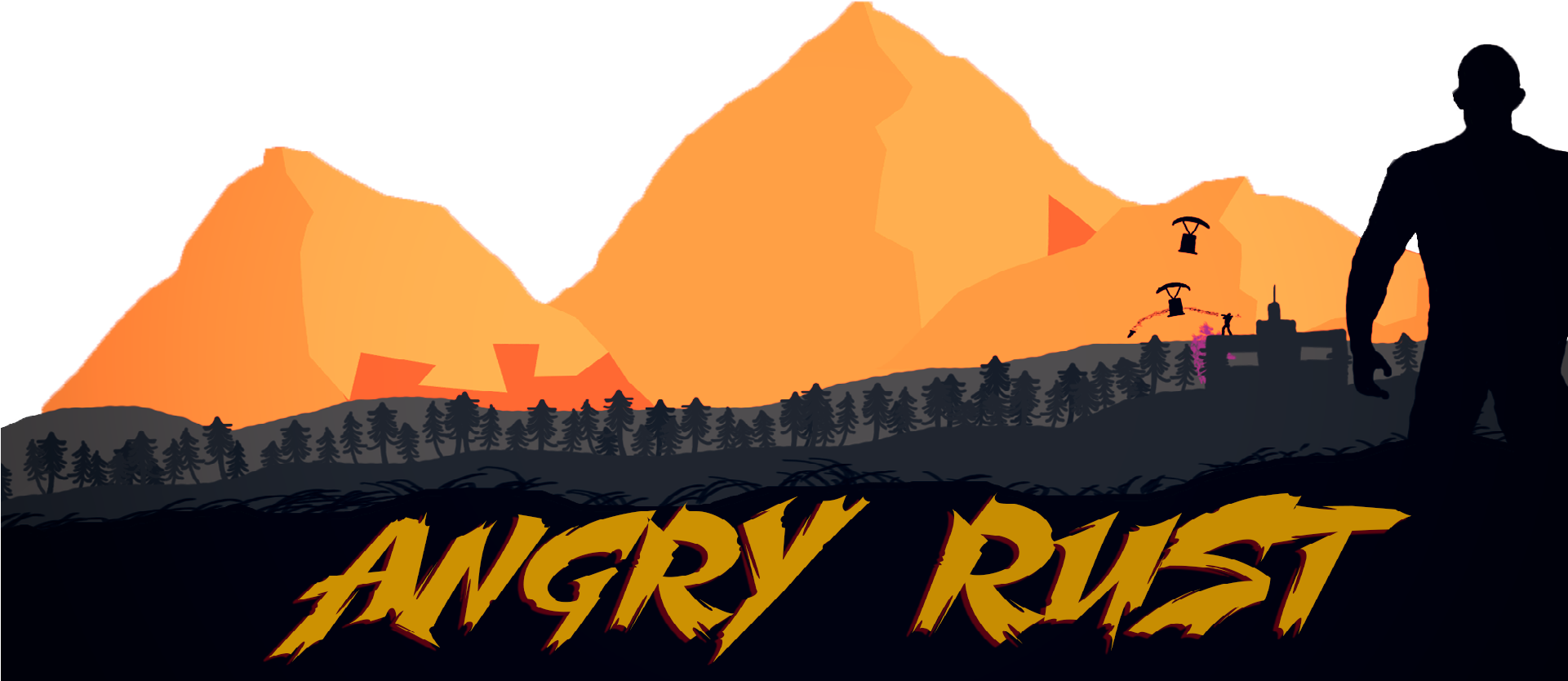 Rust Game Png (1920x880), Png Download