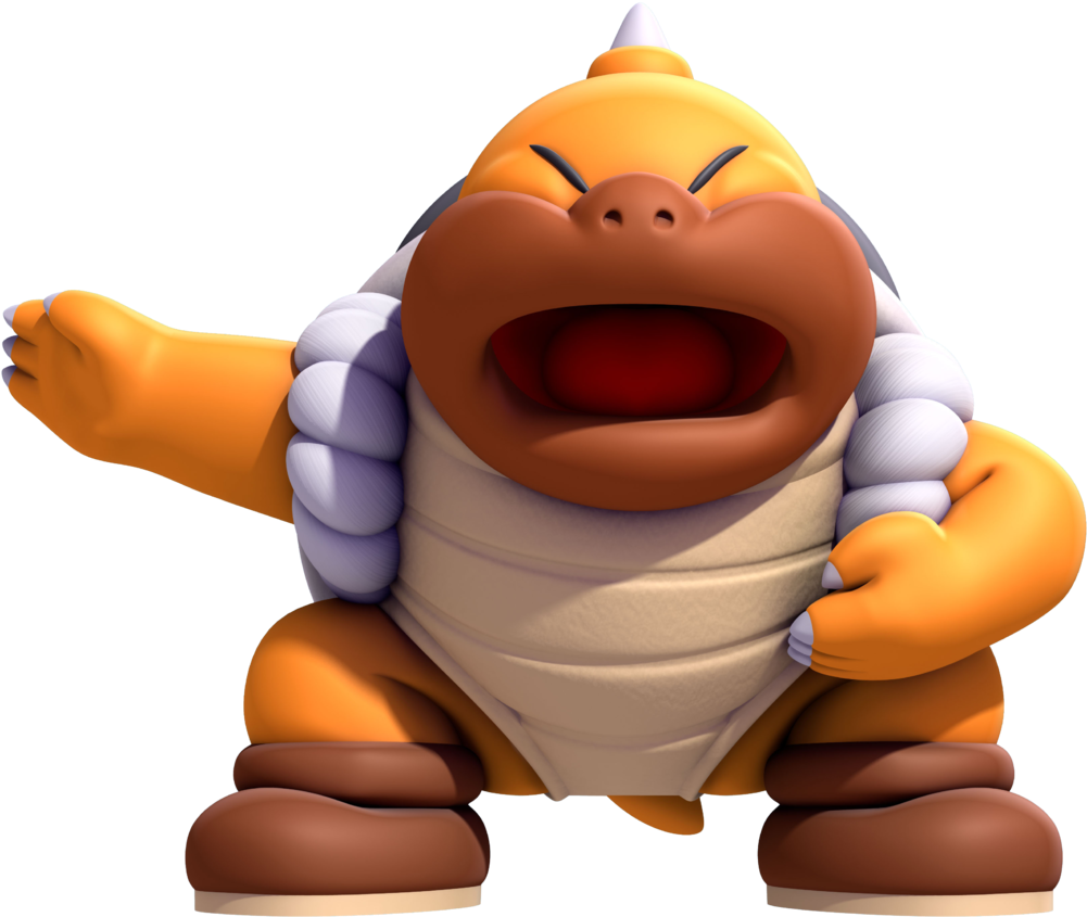 Hammer Bro Png (1200x886), Png Download