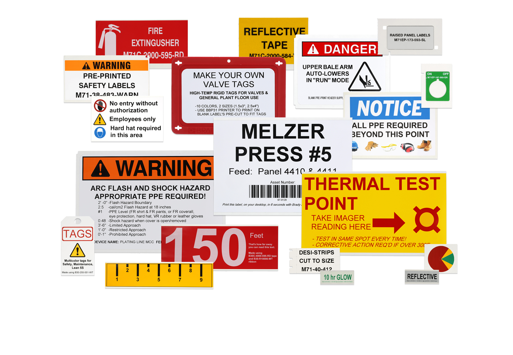 Safety & Facility Id Labels (2250x1350), Png Download