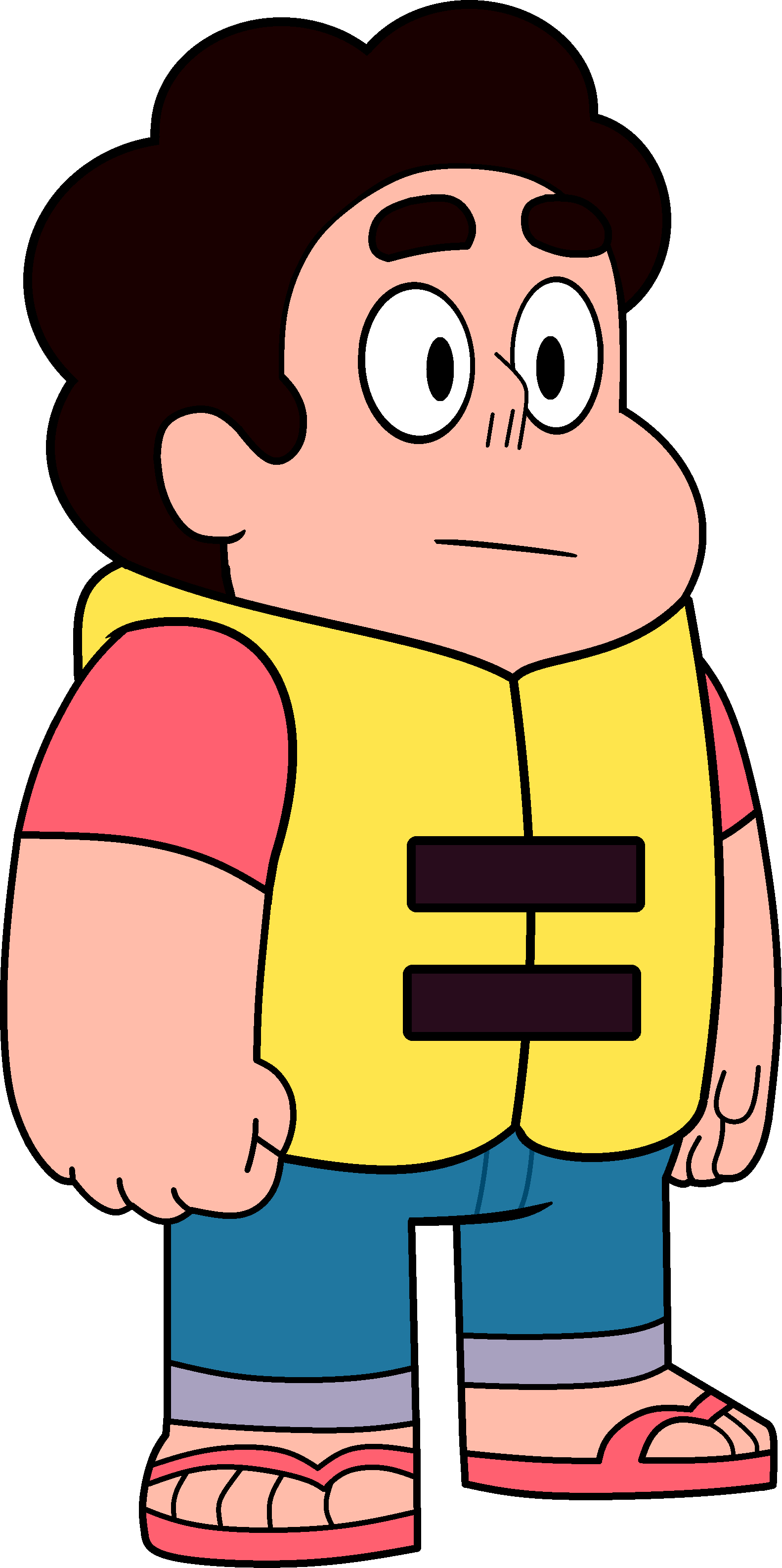 Steven Universe Life Jacket Outfit (1582x3171), Png Download
