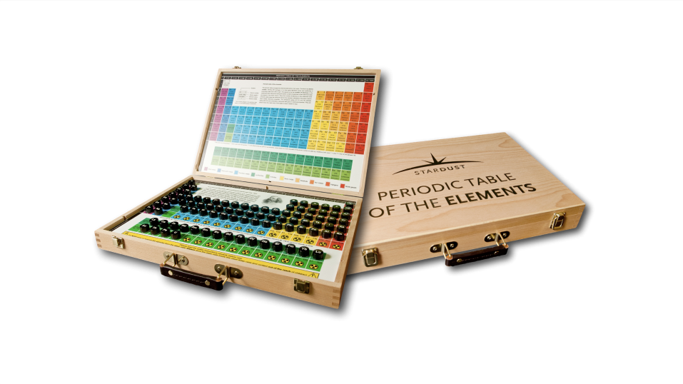 Download Stardust Periodic Table Display Case Gallery | Transparent PNG ...