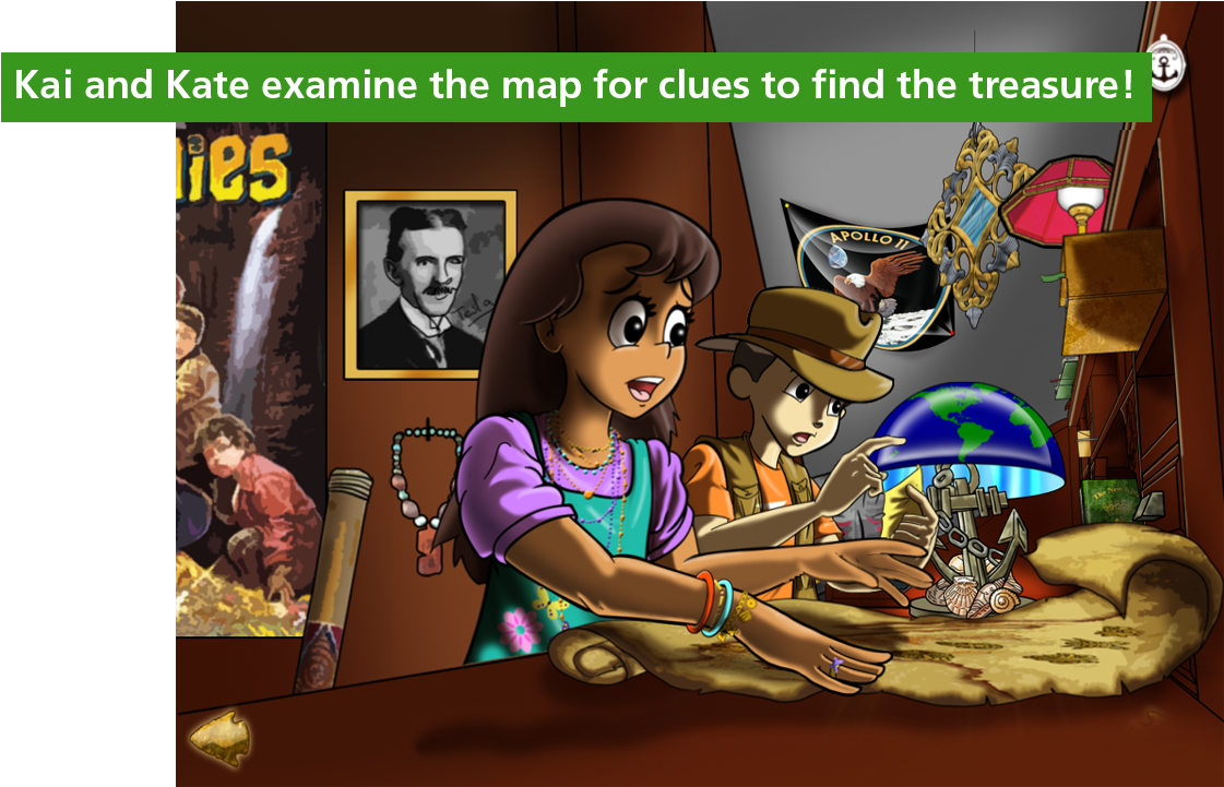 Treasure Kai And The Seven Cities Of Gold (1280x720), Png Download