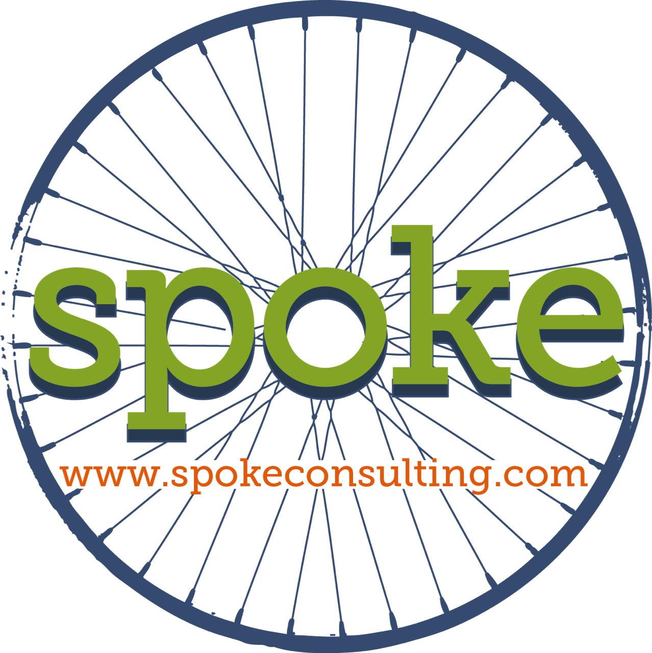 Spoke Logo Wheel Web (1278x1280), Png Download