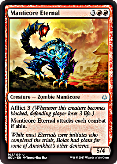Manticore Eternal - Foil (560x560), Png Download