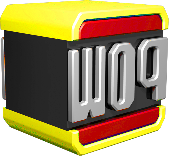 Red Pow Block Mirrored (587x541), Png Download