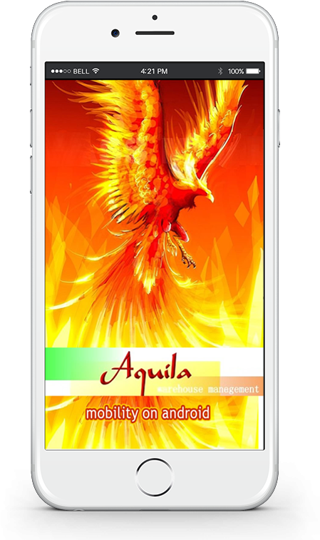 Android Based Aquila Warehouse Management System Peripheral (448x800), Png Download