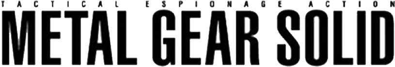 Metal Gear Solid Logo 2 - Metal Gear Solid (876x192), Png Download