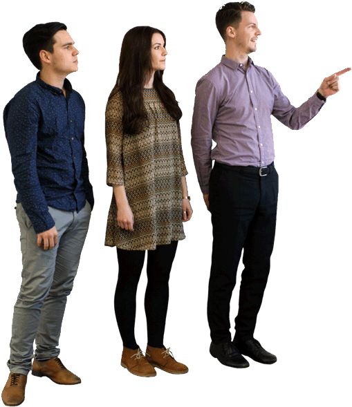 Download People Pointing Png - Standing | Transparent PNG Download ...