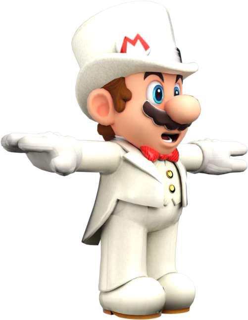 Download Zip Archive - Super Mario Odyssey Mario Tuxedo (750x650), Png ...