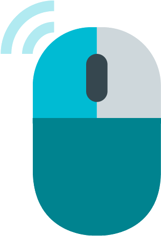 Left Click Mouse Icon (500x500), Png Download