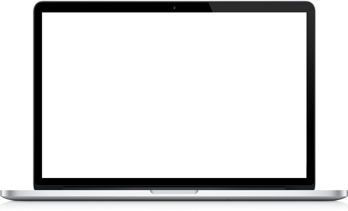 Mac Laptop Png - Macbook Pro Template Png (1260x756), Png Download