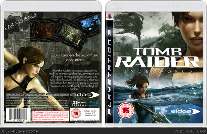 Download Tomb Raider Underworld Box Art Cover | Transparent PNG ...