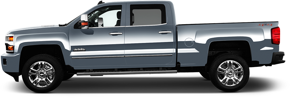 2016 Chevy Silverado Side View (1000x1000), Png Download