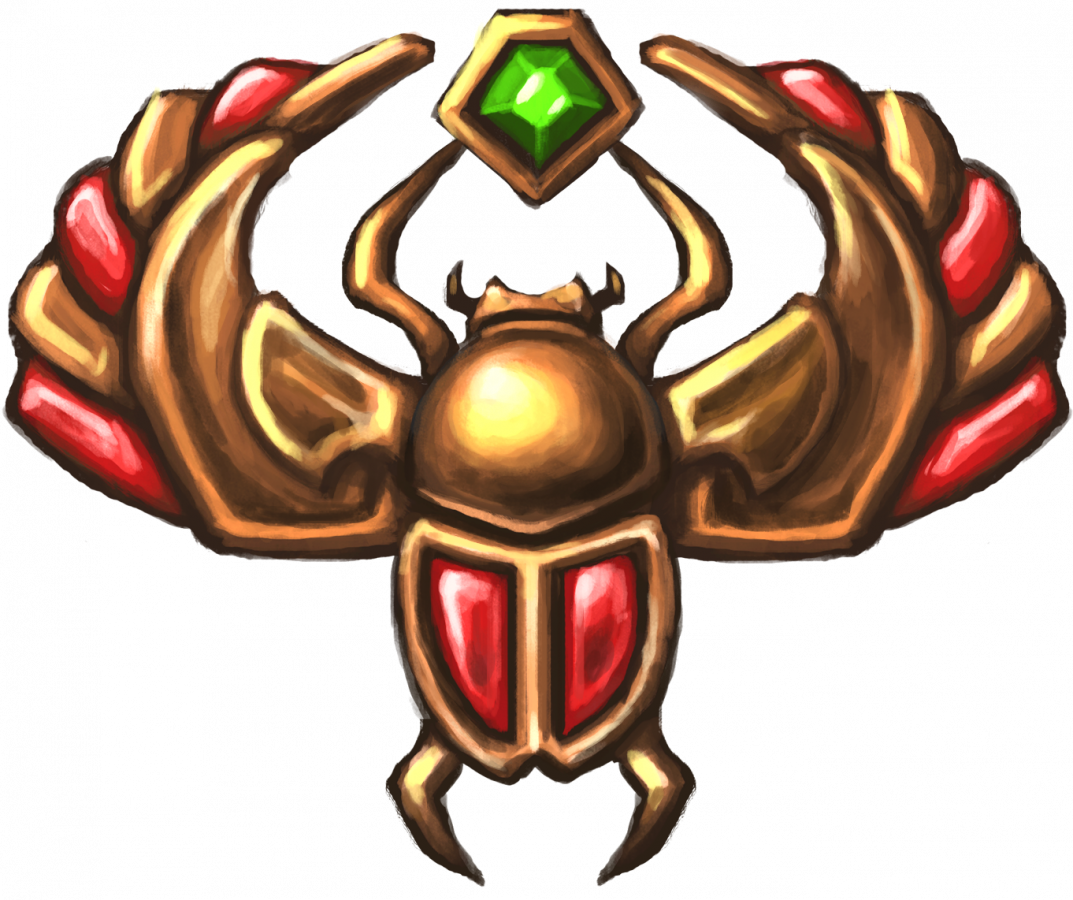 Scarab (1073x900), Png Download