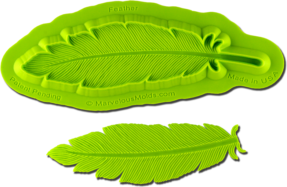 Download Large Feather Mold | Transparent PNG Download | SeekPNG